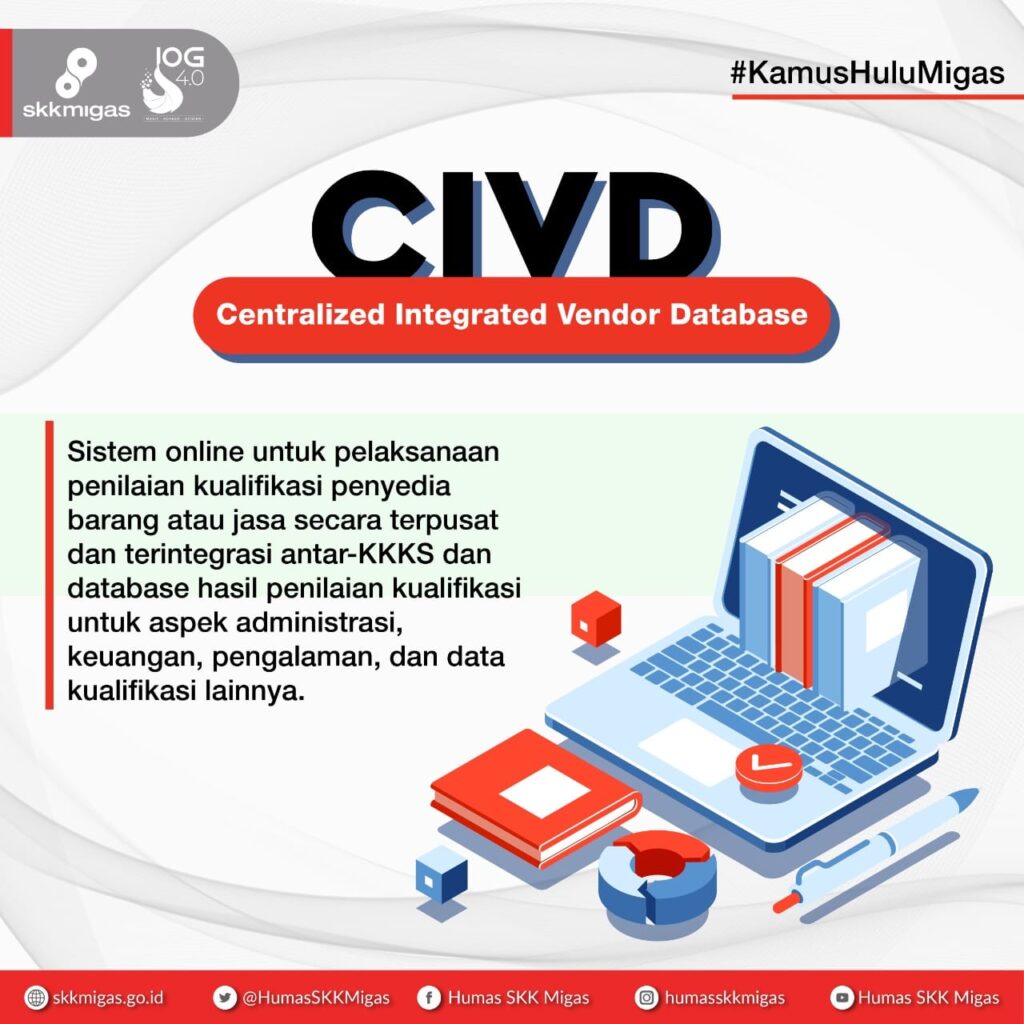 CIVD Migas - Pengertian, Fungsi, Cara Daftar & Login Vendor